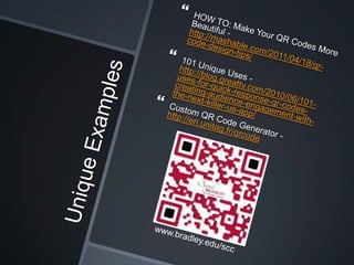 MwACE QR Codes | PPTX | Computing | Technology & Computing