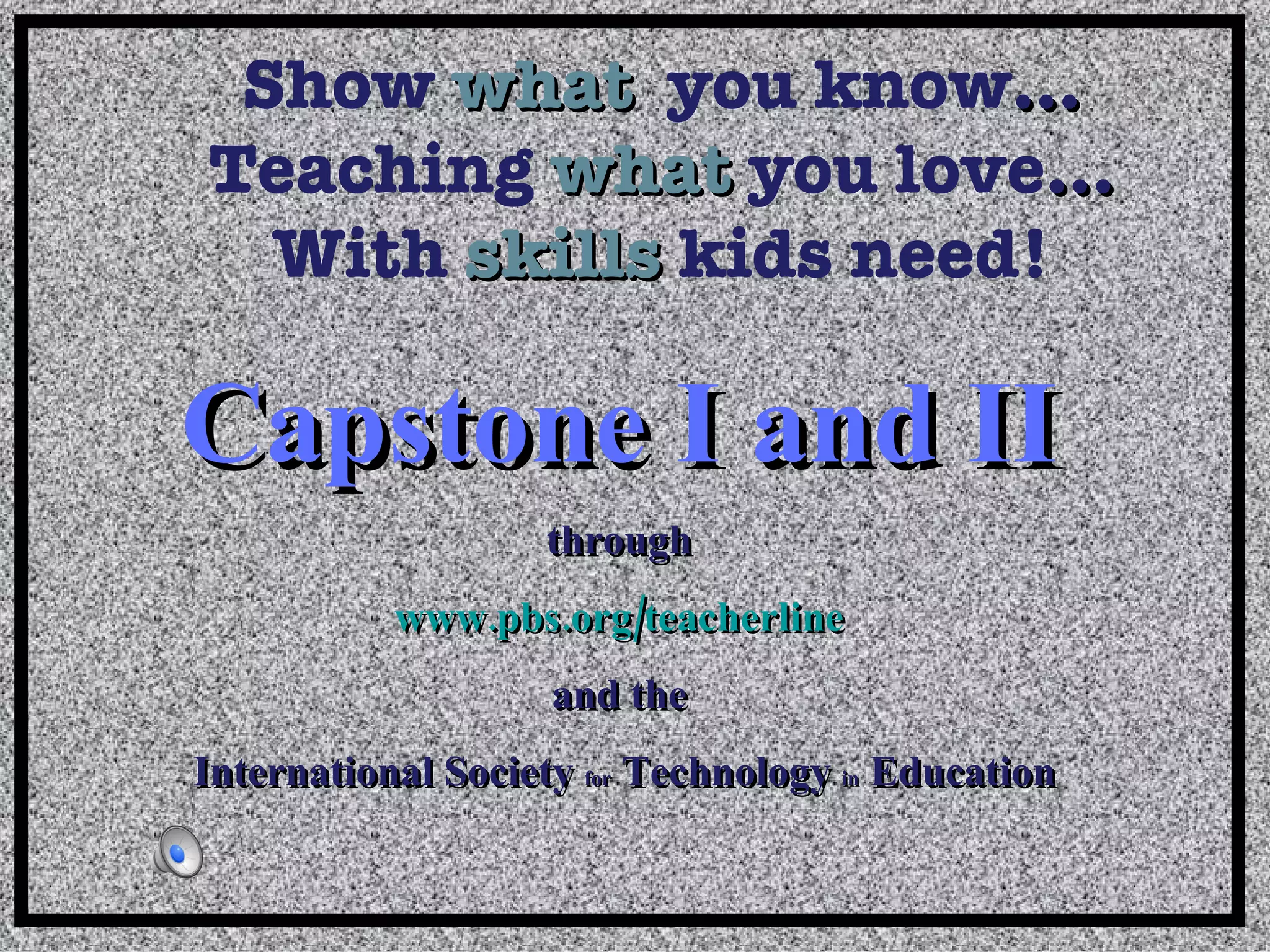 Capstone Presentation | PPT