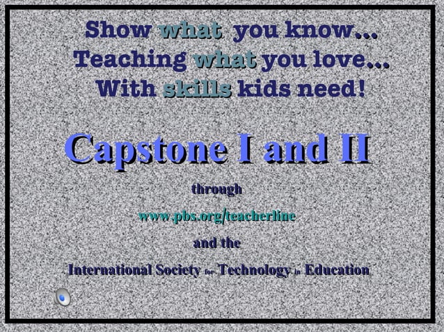 Capstone Presentation | PPT