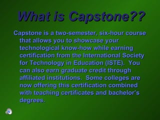 Capstone Presentation | PPT