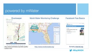 mWater columbia earth institute | PPT