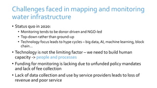 Mapping and monitoring water and sanitation infrastructure | PPTX ...