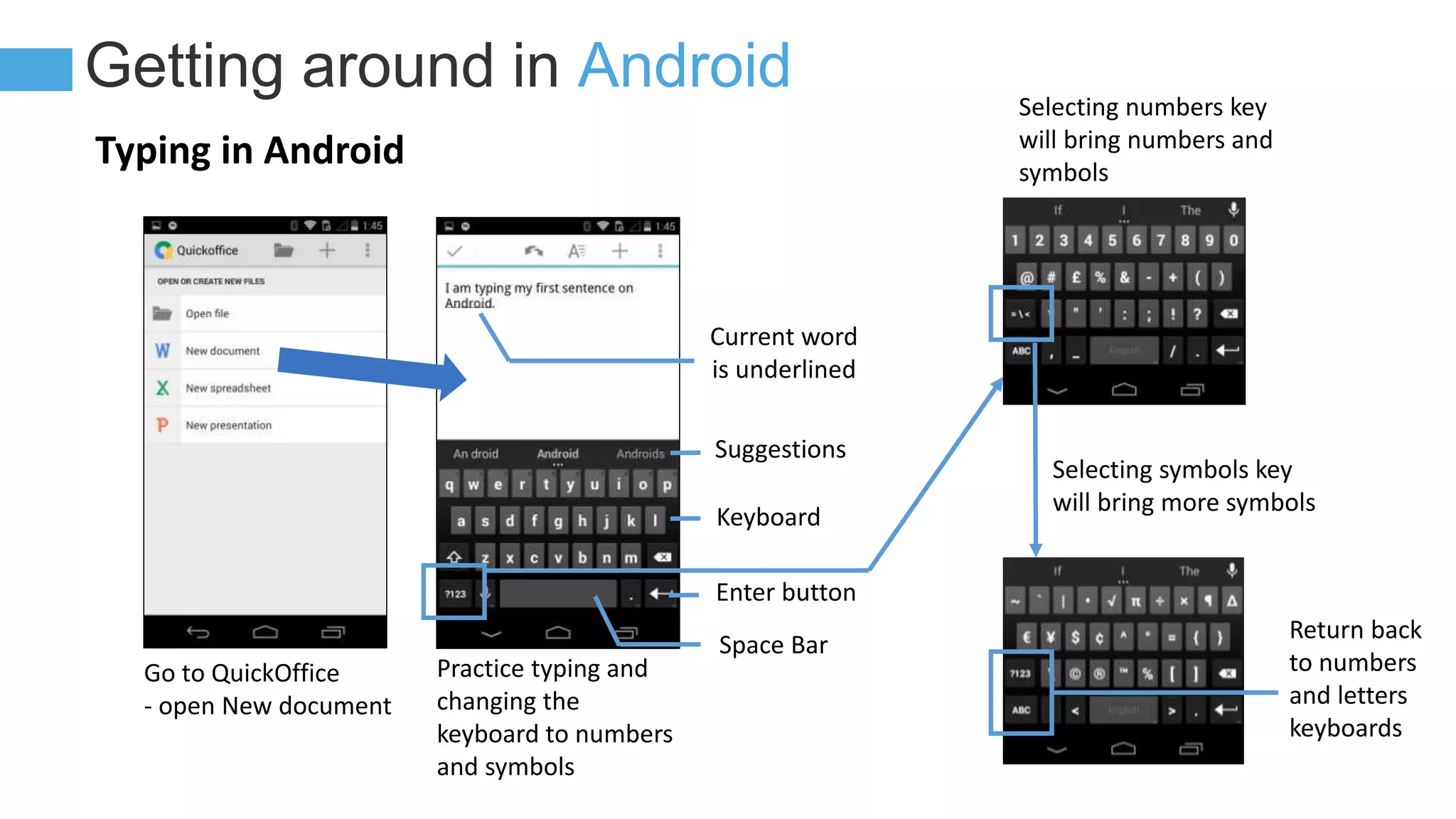 mWater training package 1: Android Basics | PPTX