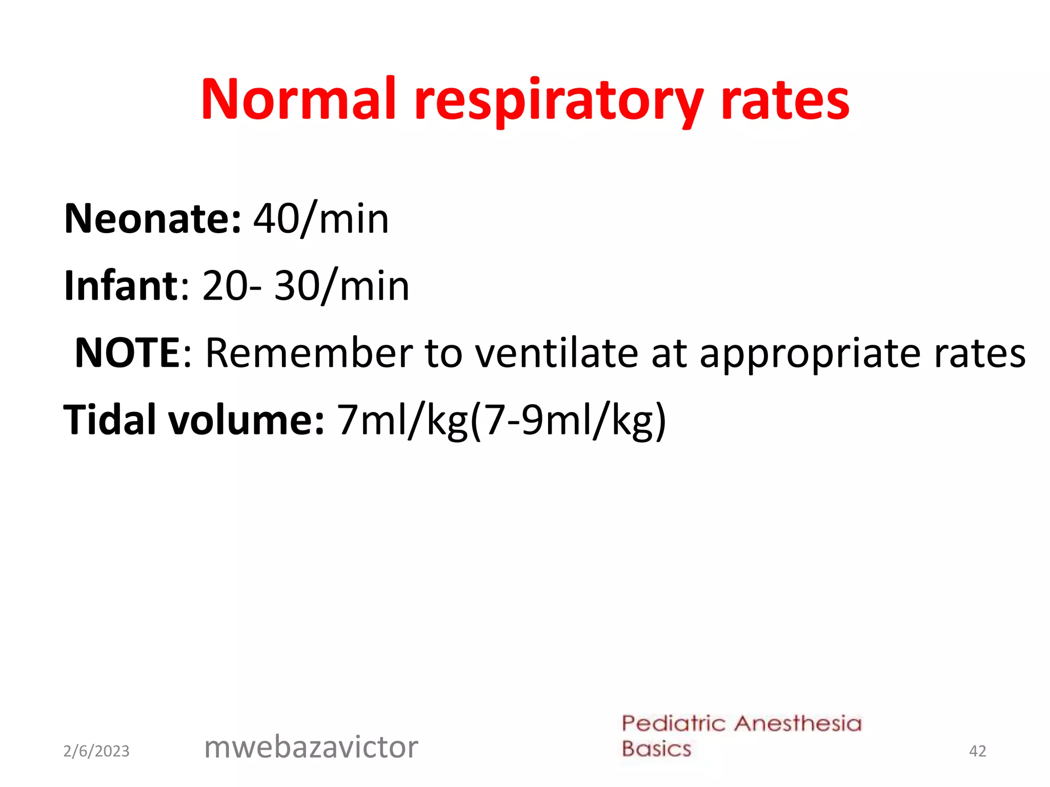 MWEBAZA VICTOR- paediatric Anaesthesia.pptx