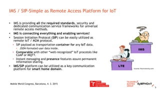 Mobile Networks as Secure and Reliable Communication Platform for Smart ...