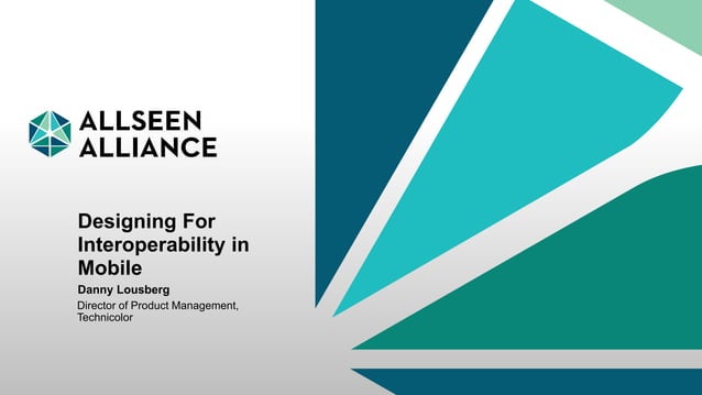 Designing For Interoperability in Mobile | PPT