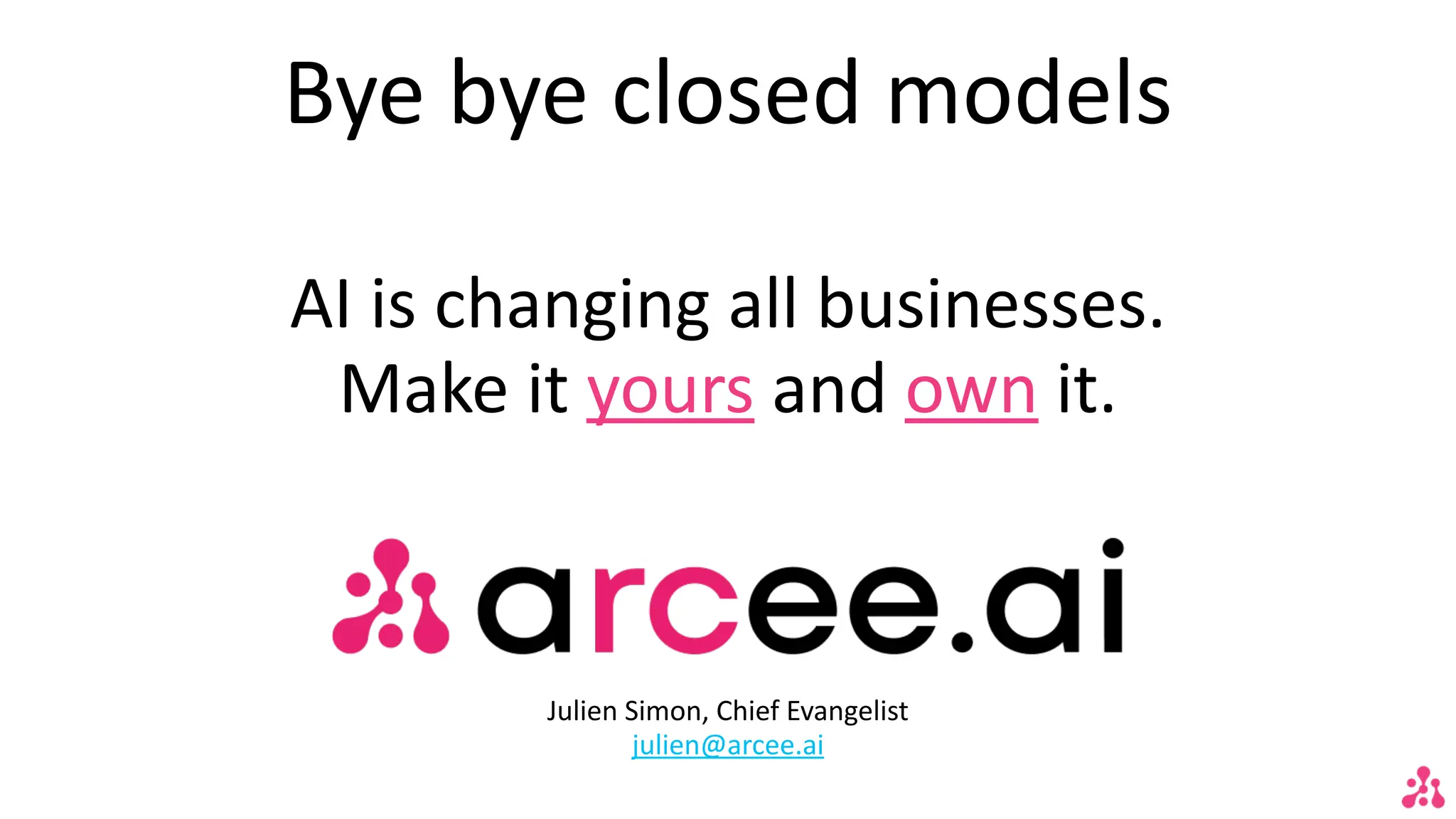 Tailoring Small Language Models for Enterprise Use Cases | PPT