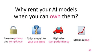 Tailoring Small Language Models for Enterprise Use Cases | PPT