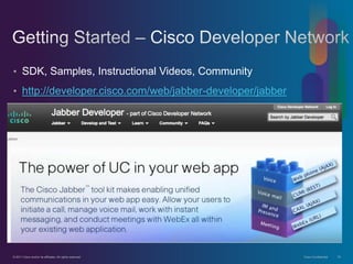 Mwc wip jam jabber sdk final | PPT