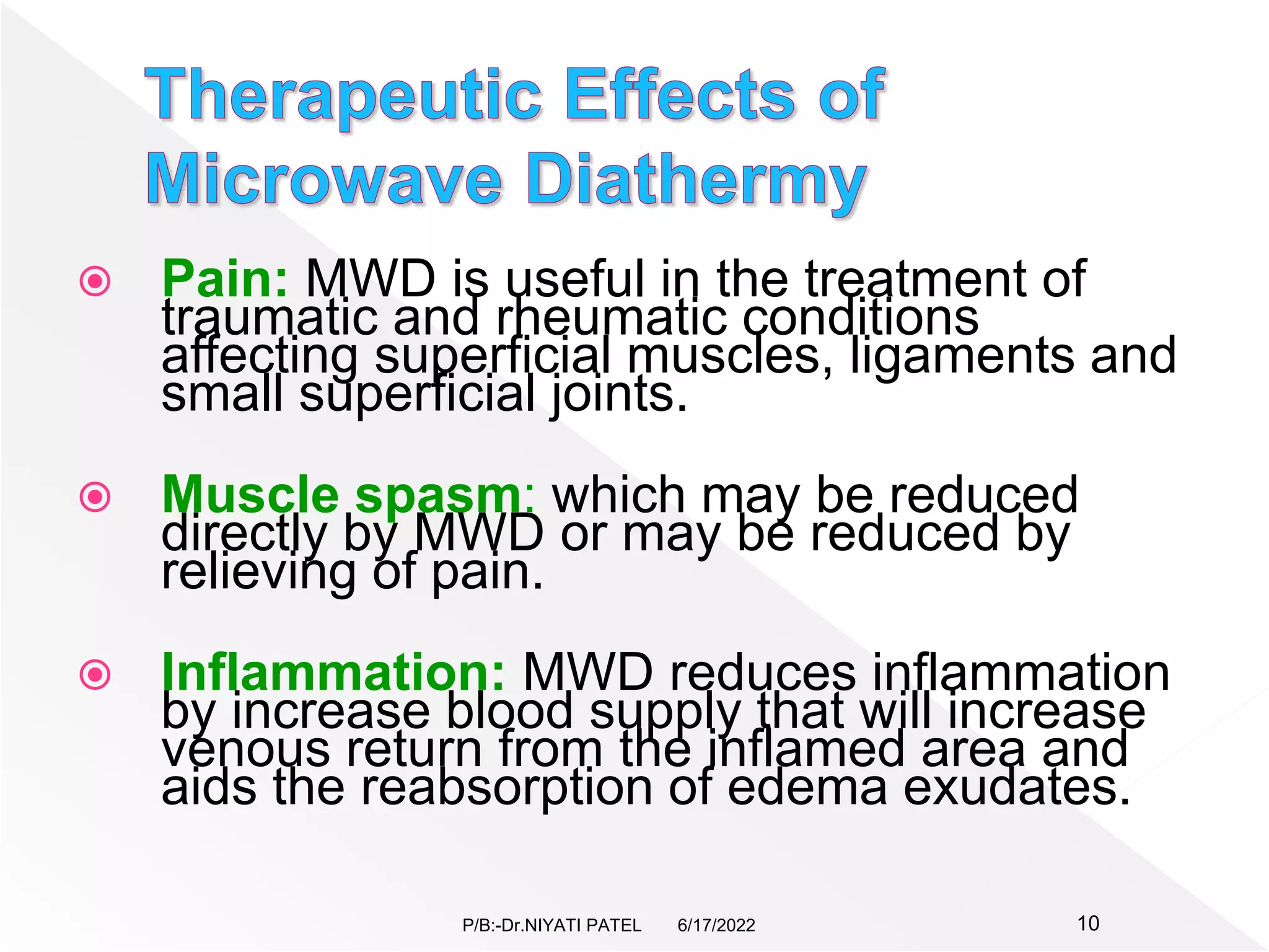 MicroWave Diathermy.pptx