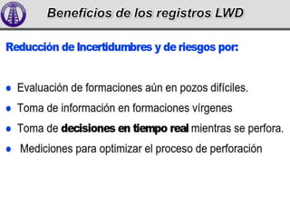 Herramientas: MWD LWD | PPTX
