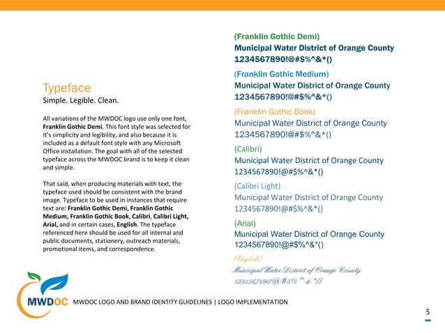 Mwdoc brand style guide | PPT