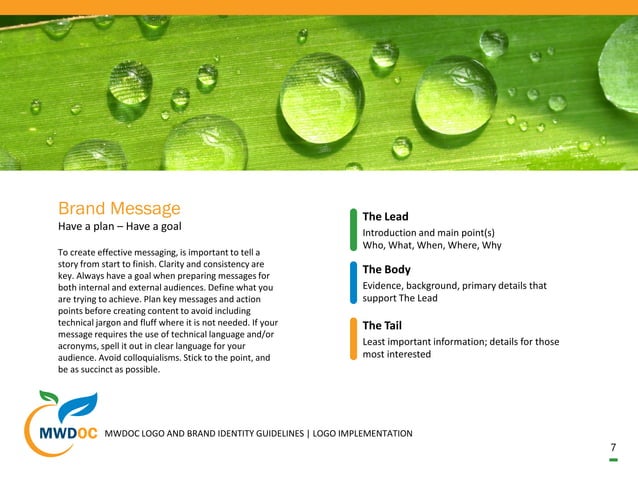 Mwdoc brand style guide | PPT