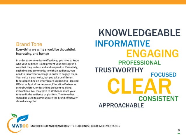 Mwdoc brand style guide | PPT