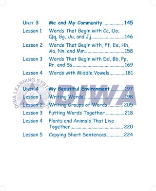 My Writing Experience - Kinder | PDF