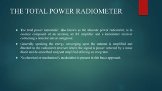 RADIOMETER AND BASICS OF SATELLITE COMMUNICATION SYSTEMS | PPT