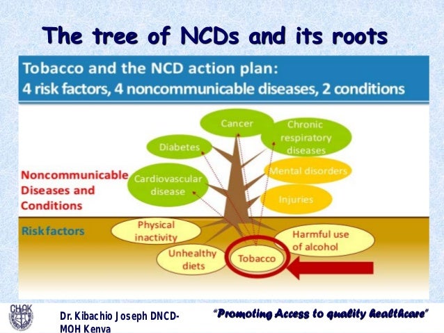 Partnerships to Fight NCDs Samuel Mwenda