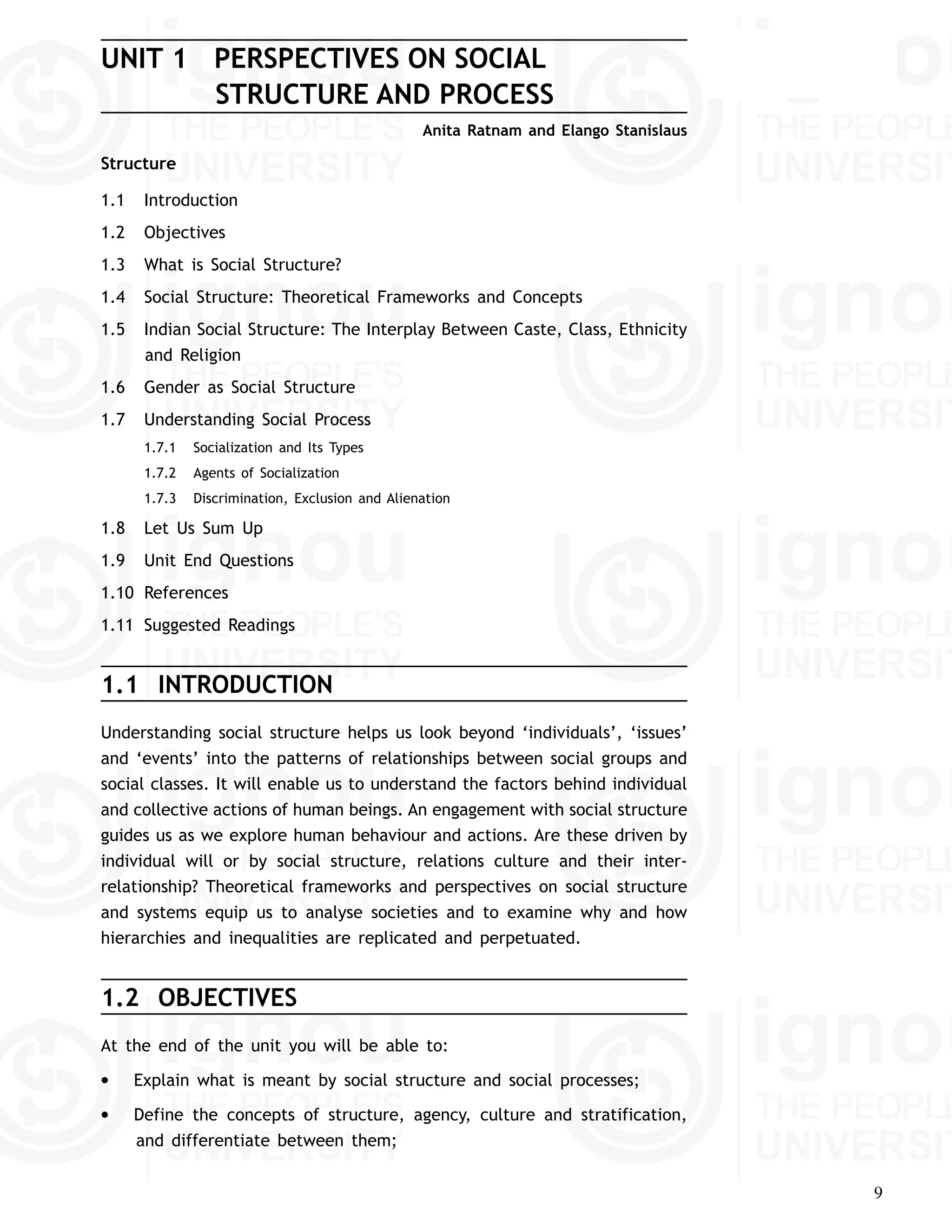 Social Structure | PDF