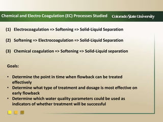 Water Quality Treatment - Produced Water & Flowback | PPTX