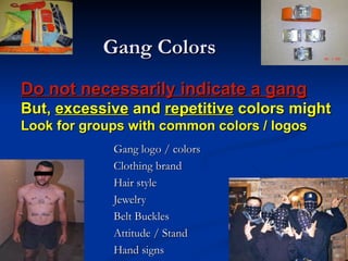 Gang Colors And Meanings