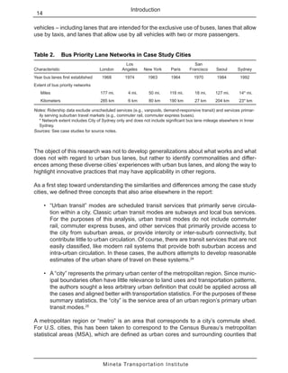 Shared-Use Bus Priority Lanes on City Streets | PDF