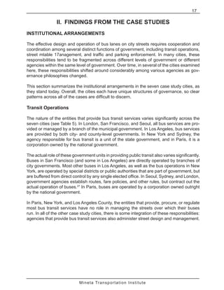 Shared-Use Bus Priority Lanes on City Streets | PDF