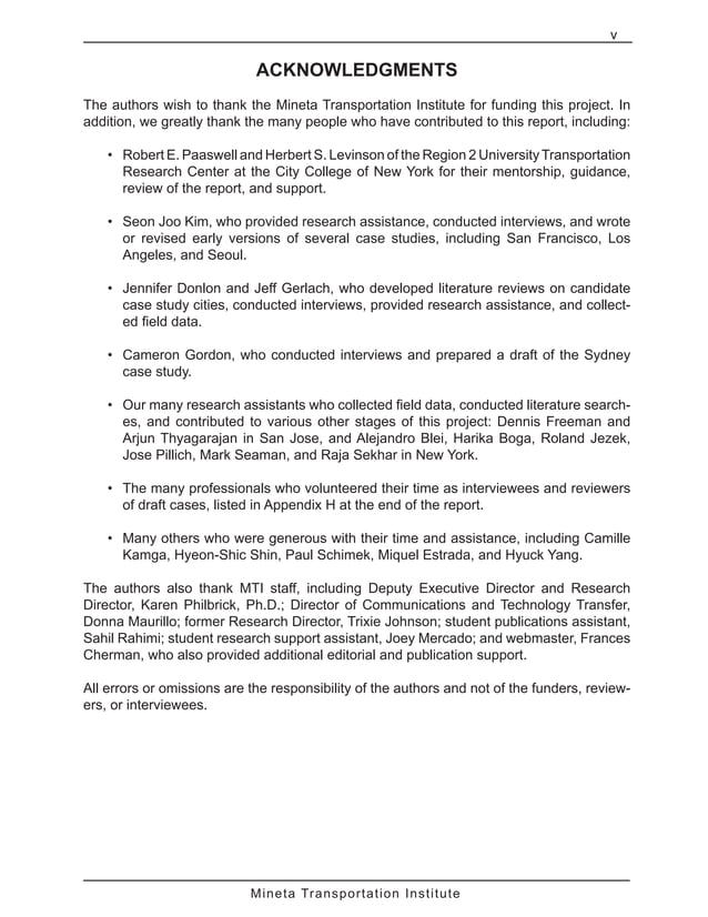 Shared-Use Bus Priority Lanes on City Streets | PDF