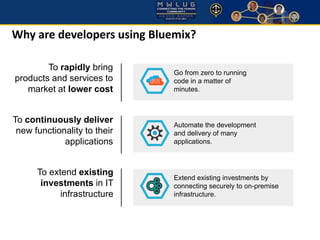 MWLUG Bluemix | PPT