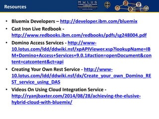 MWLUG Bluemix | PPT