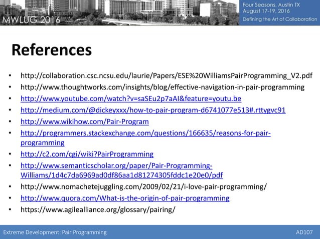 Extreme Development: Pair Programming | PPT