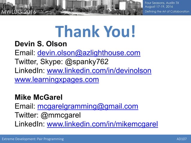 Extreme Development: Pair Programming | PPT