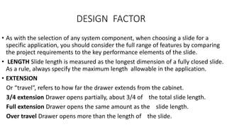 Sliding drawer guide | PPT