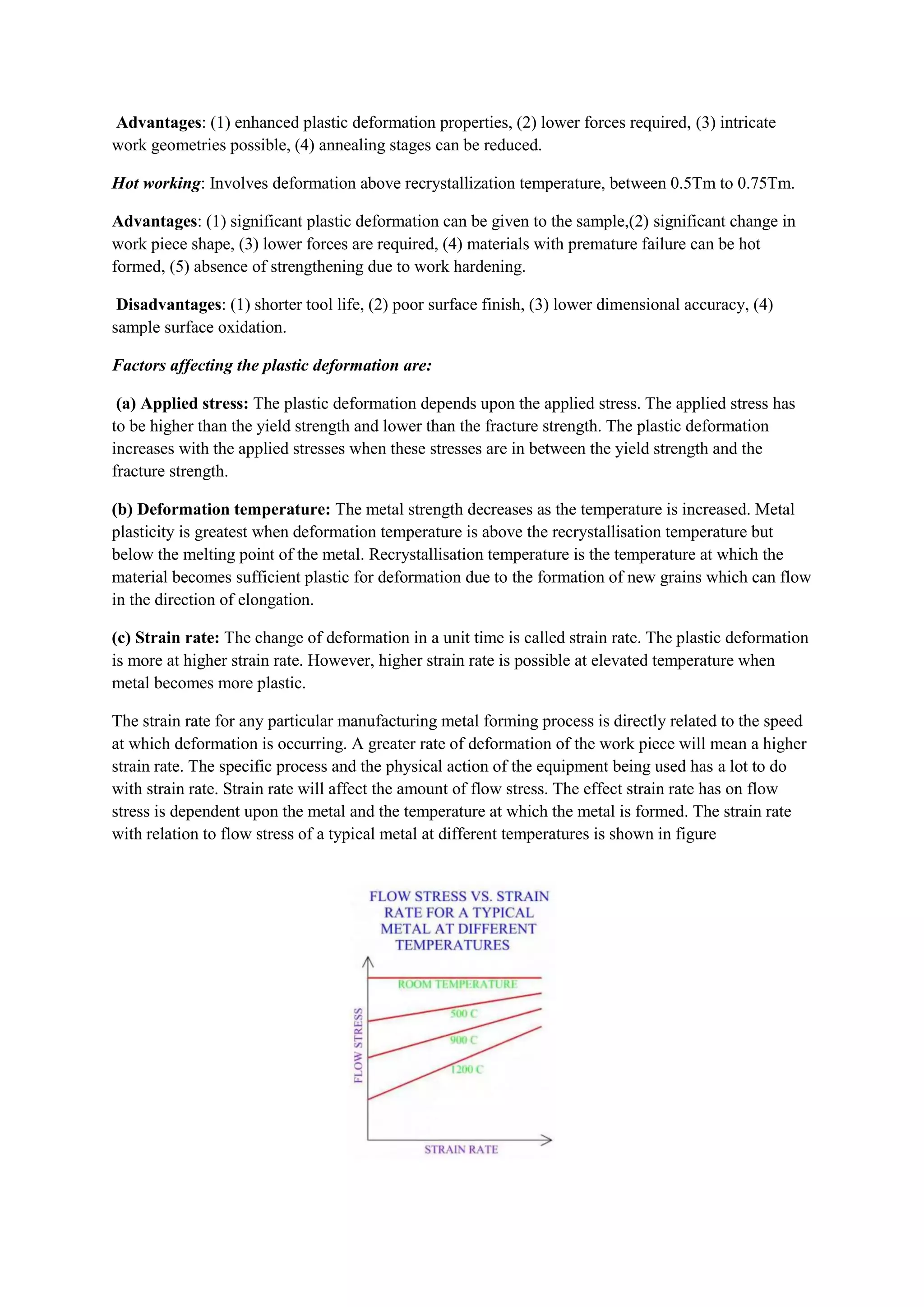 BASIC MECHANICAL WORKING PROCESSES /METAL FORMING | PDF