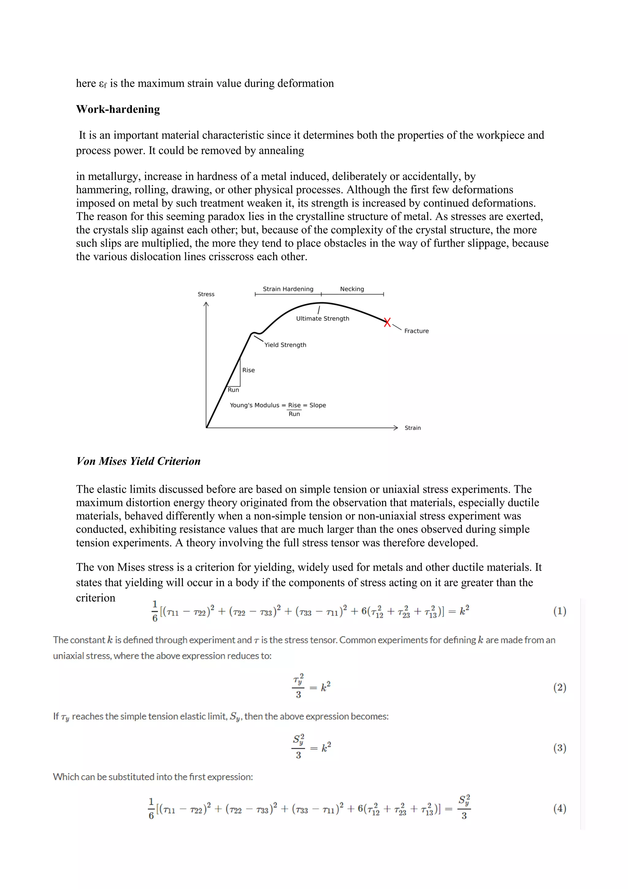 BASIC MECHANICAL WORKING PROCESSES /METAL FORMING | PDF