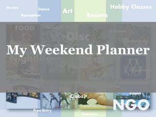 My Weekend Planner | PPT