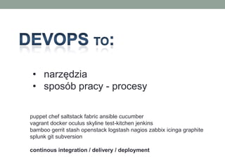 DEVelOPers - short devops story. | PPT