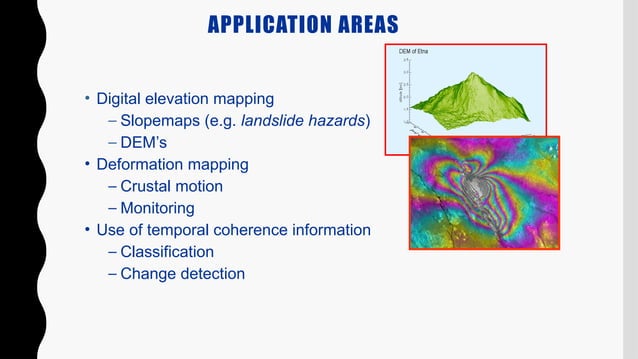 Sar Interferometry Fundamental And Applications Pptx