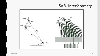 SAR Interferometry Fundamental and applications | PPTX