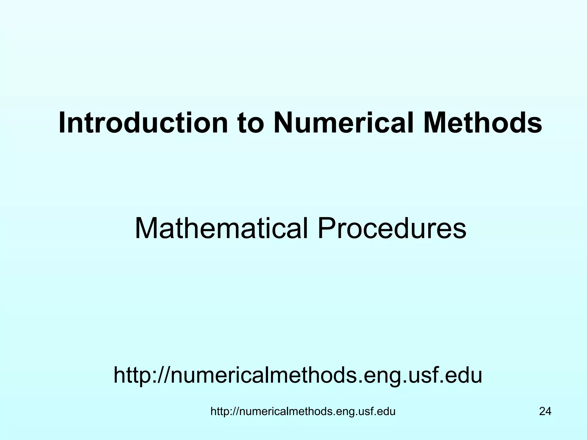 introduction to scientific computing | PPT