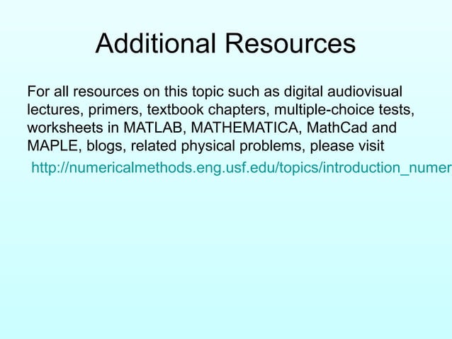 introduction to scientific computing | PPT | Physics | Science