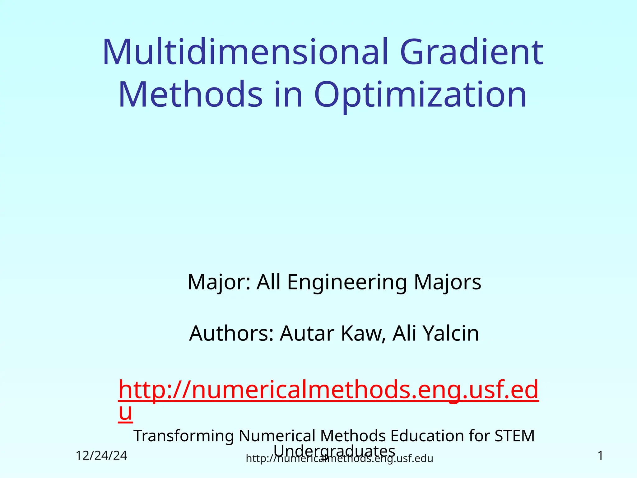 multigradient based data science optimization.ppt