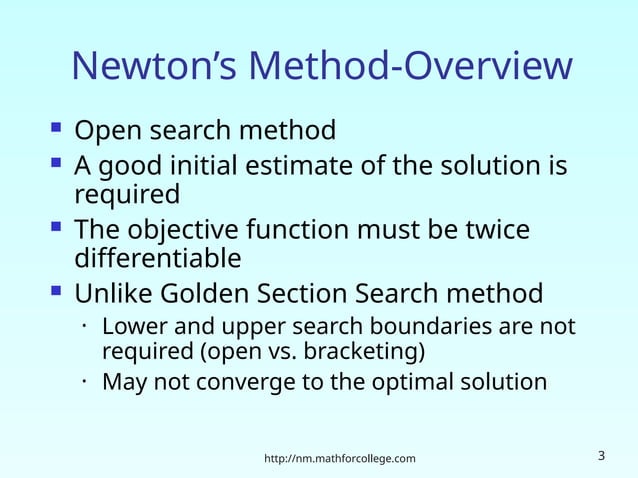 mws_gen_opt_ppt_optimization newtonsmethod.ppt