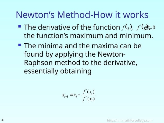 mws_gen_opt_ppt_optimization newtonsmethod.ppt