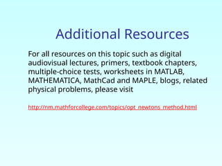 mws_gen_opt_ppt_optimization newtonsmethod.ppt
