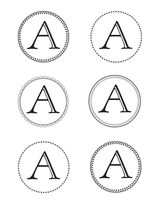 Letra A | PDF