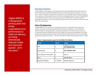 Digital MWW White Paper | PDF