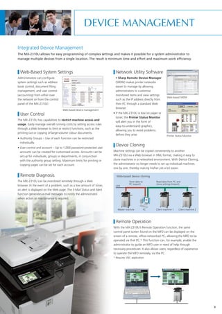 Mx2310 u brochure | PDF