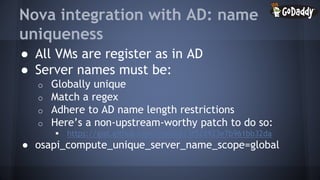 Integrating OpenStack with Active Directory | PPTX