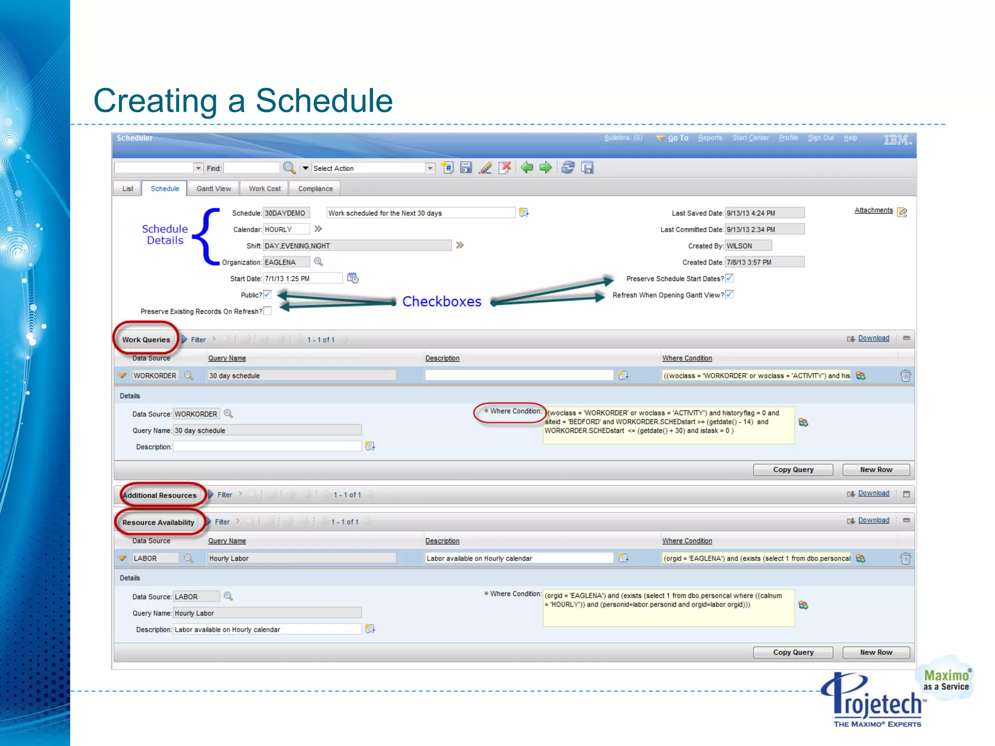 Maximo Scheduler 7.5.1 | PDF