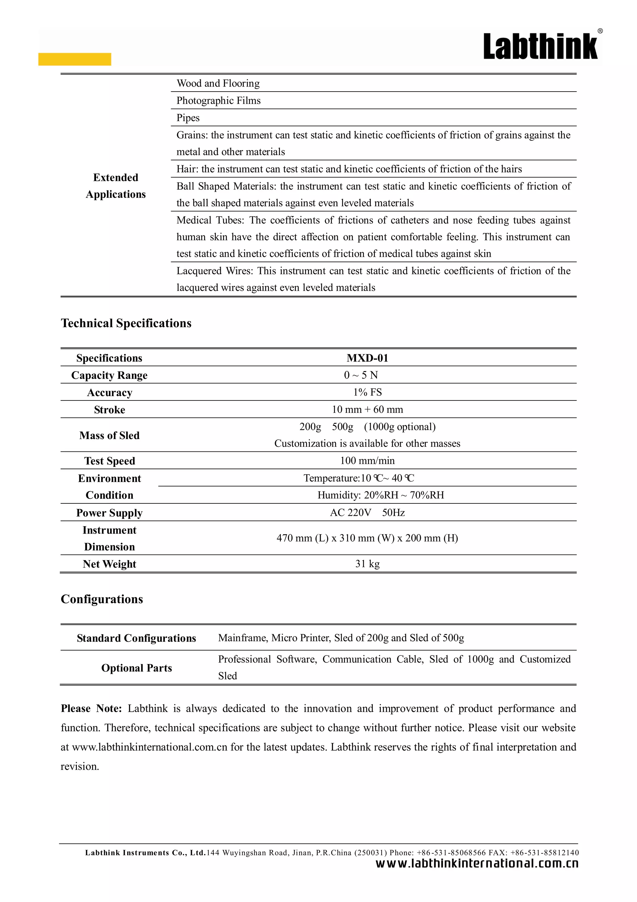 MXD-01-Coefficient-of-Friction-Tester | PDF